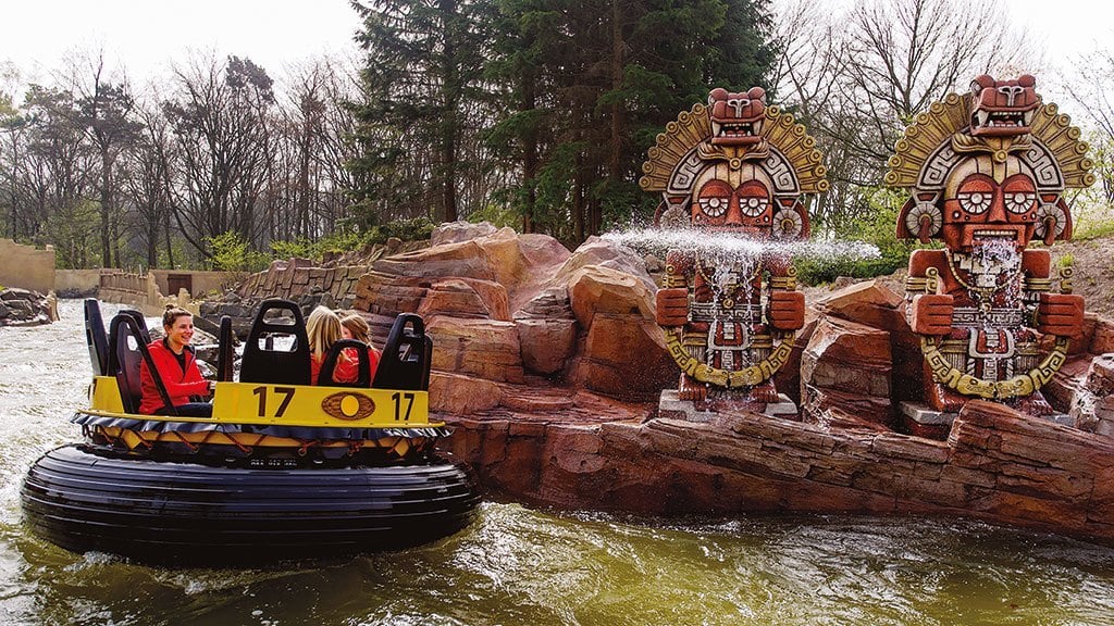 'Piraña' river rapids ride - Efteling