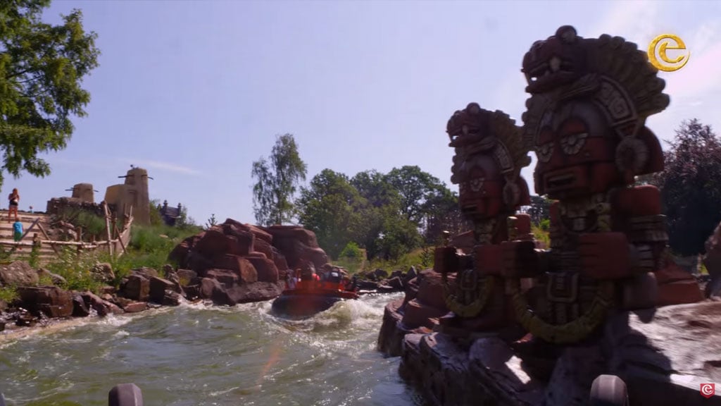 'Piraña' river rapids ride - Efteling