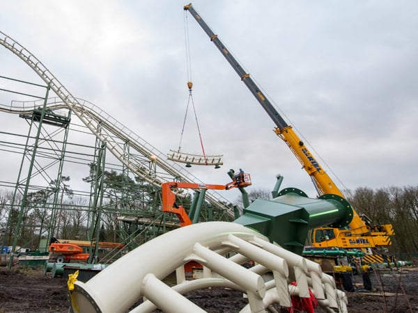 De Python in de Efteling is afgebroken, maar is de achtbaan wel weer op ...