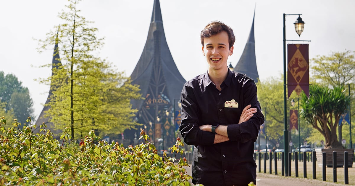 Van stage naar bijbaan in de Efteling