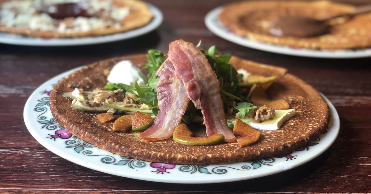 Nieuwe hartige seizoenspannenkoek bij Polles Keuken!
