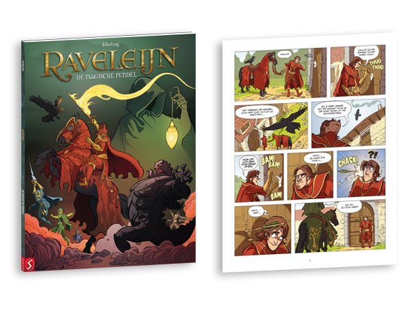 Nieuw: stripboek Raveleijn en winactie Efteling Doeboek 2018