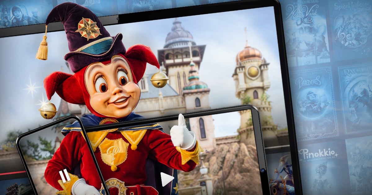 Bijzondere samenwerking met RTL en Videoland - Efteling