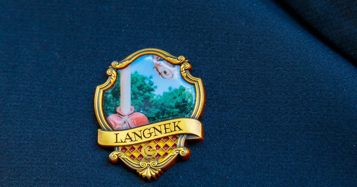 Langnek-pin verkrijgbaar in de Efteling