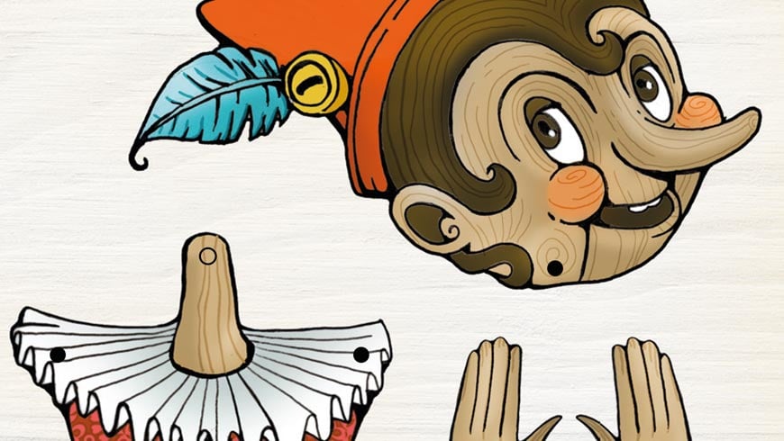 Marionet Pinokkio - Efteling Kids