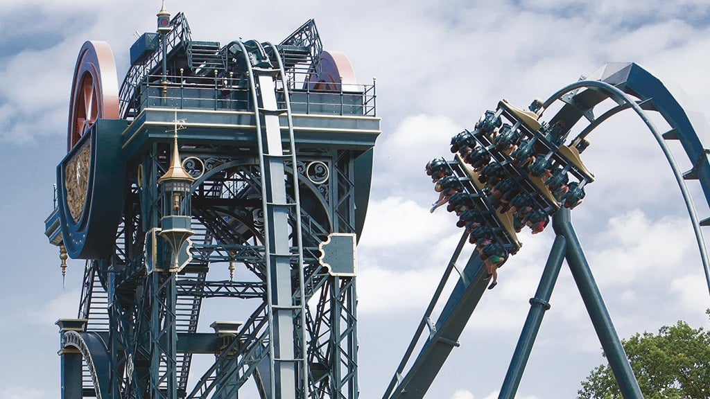 Baron 1898 dive coaster - Efteling