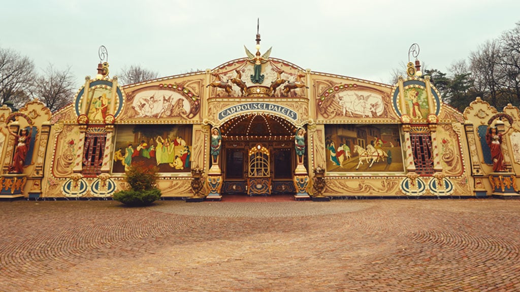 Stoomcarrousel draaimolen - Efteling